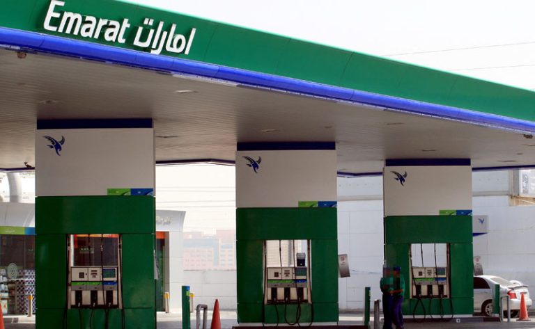 Emarat E2 filling stations in Fujairah | RAQ