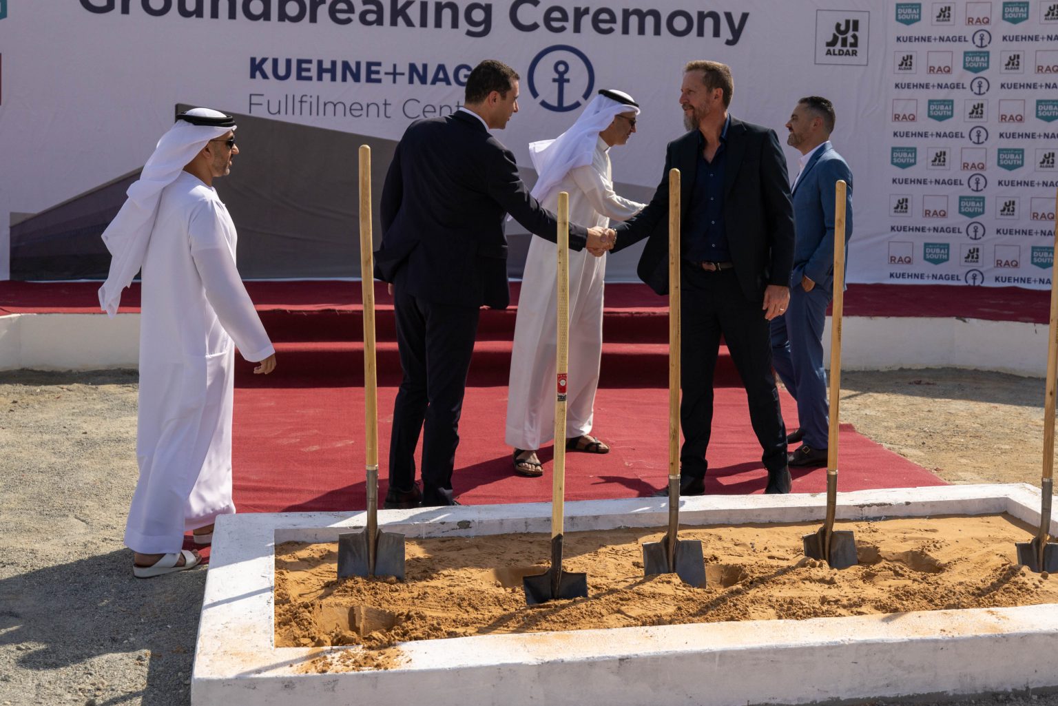 Kuehne & Nagel Groundbreaking Ceremony at Dubai South with Aldar | RAQ